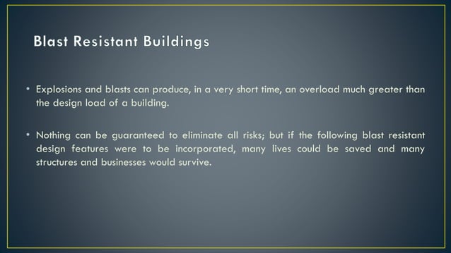 Blast Loading And Its Effect On Structures Pdf Geology Science