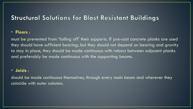 Blast Loading & Its Effect on Structures | PDF | Geology | Science