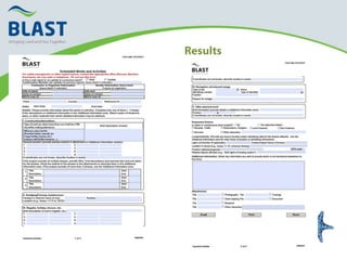 BLAST Marine Data Collection System | PPTX