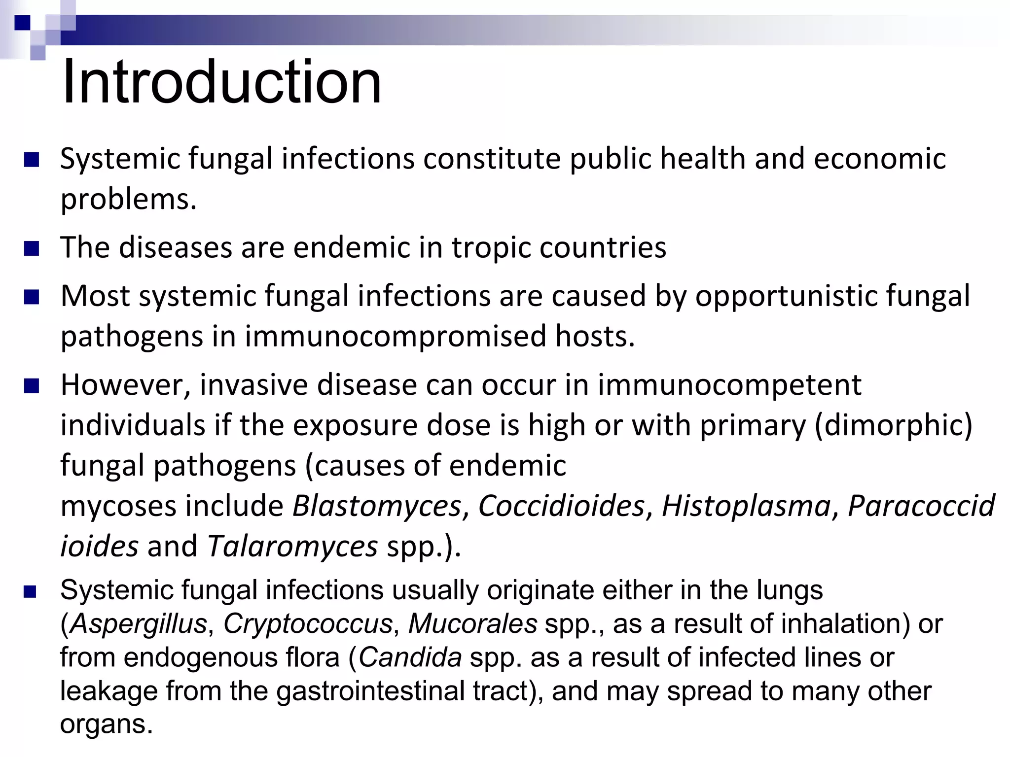 Blasto.pptx | Infectious Diseases | Diseases and Conditions