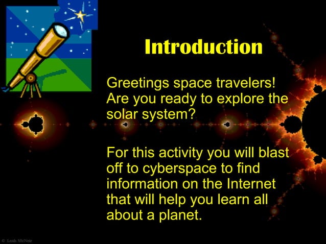 Blast off -solar system webquest lesson | PPT