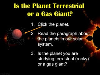 Blast off -solar system webquest lesson | PPS