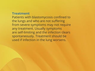 Blastomycosis.pdf | Infectious Diseases | Diseases and Conditions