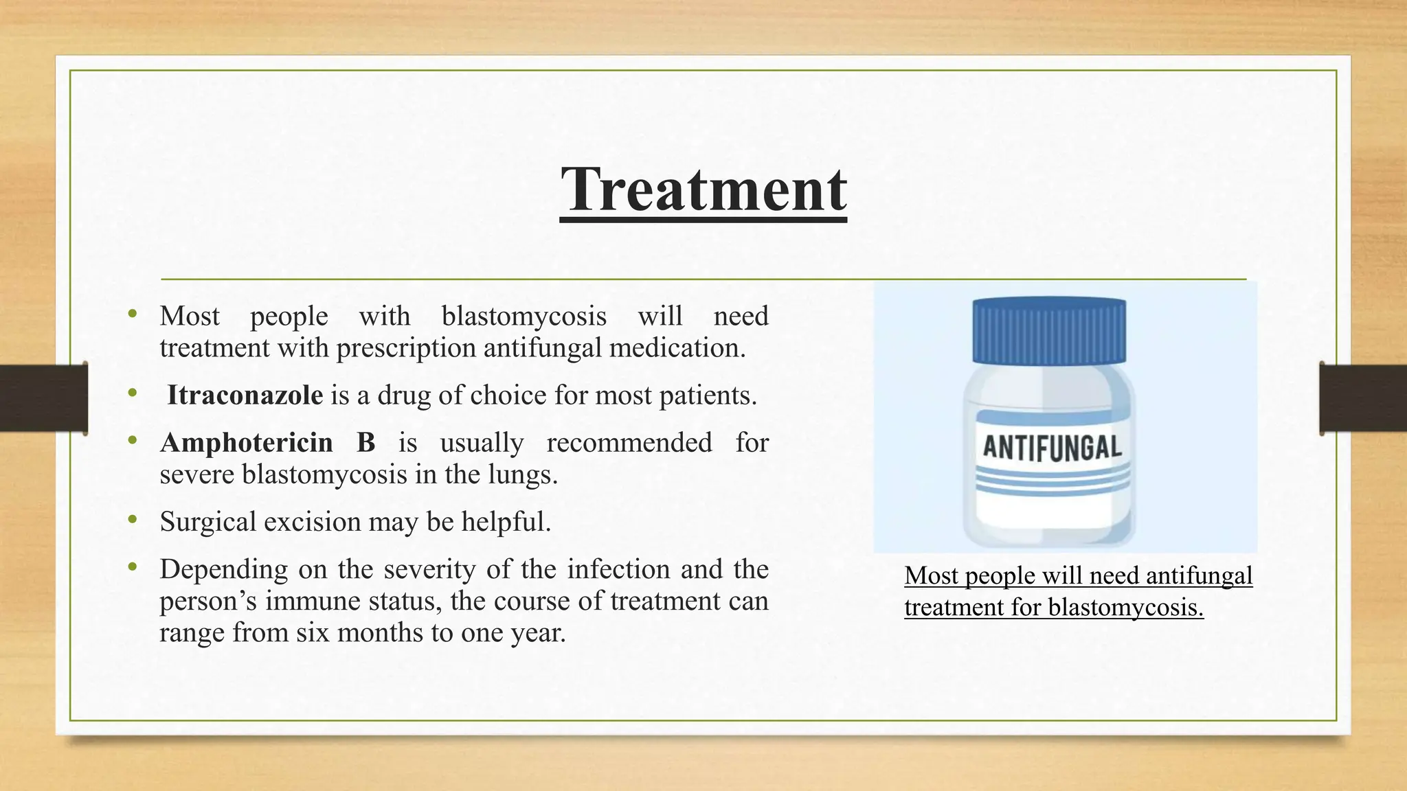 BLASTOMYCOSIS.pptx prepare by rehan asghar | PPTX | Infectious Diseases ...