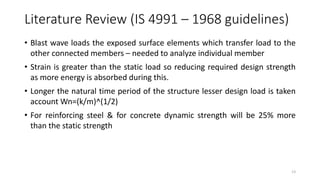 Blast resistance building | PPTX