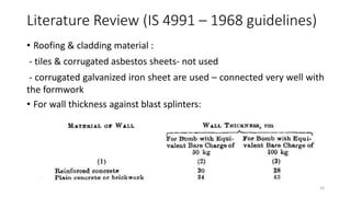 Blast resistance building | PPTX