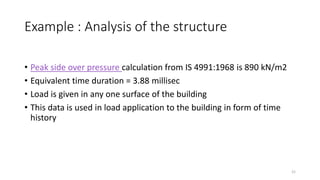 Blast resistance building | PPTX