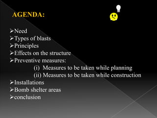 Design of Blast resistance structures | PPTX