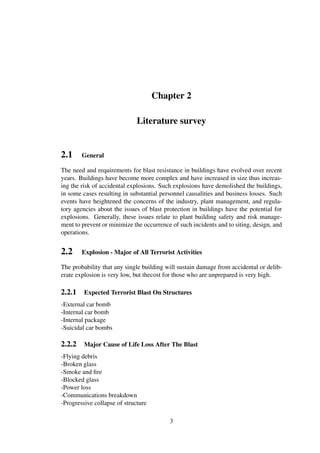 Architectural And Structural Design Of Blast Resistant Buildings ...