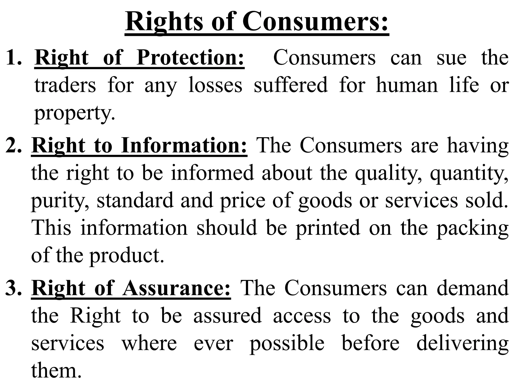 Business Law unit- 4 - Consumer Protection Act | PPT