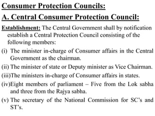Business Law unit- 4 - Consumer Protection Act | PPT