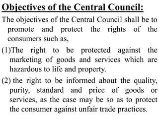 Business Law unit- 4 - Consumer Protection Act | PPT