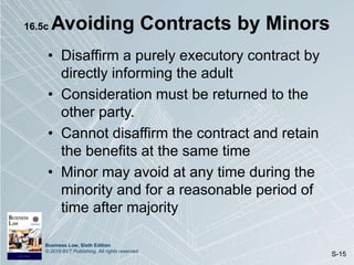 Chapter 16: Genuine Assent and Contractual Capacity | PPTX
