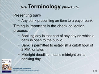 Chapter 24: Introduction to Negotiable Instruments | PPTX