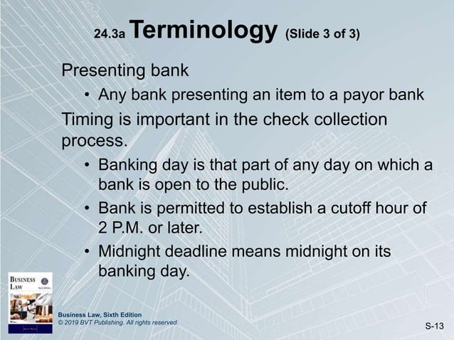 Chapter 24: Introduction to Negotiable Instruments | PPTX | Business Banking & Finance | Business