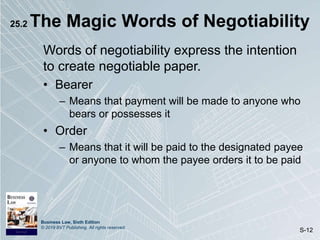 Chapter 25: Creation and Negotiation | PPT