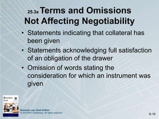 Chapter 25: Creation and Negotiation | PPT