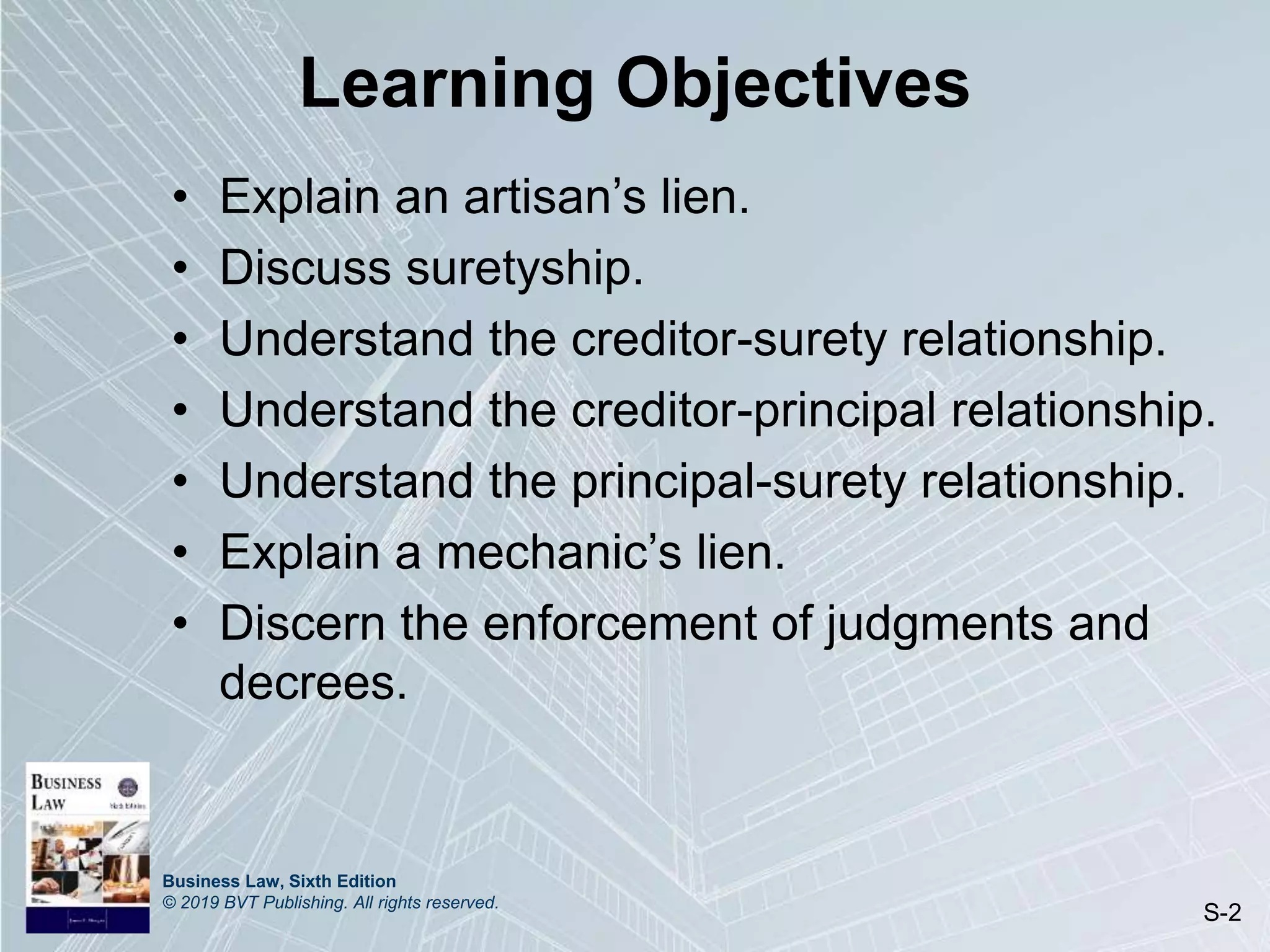 Chapter 29: Creditor Rights, Responsibilities and Remedies | PPTX