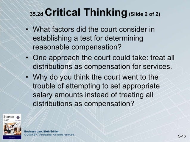 Chapter 35: Forms of Business Organization | PPT