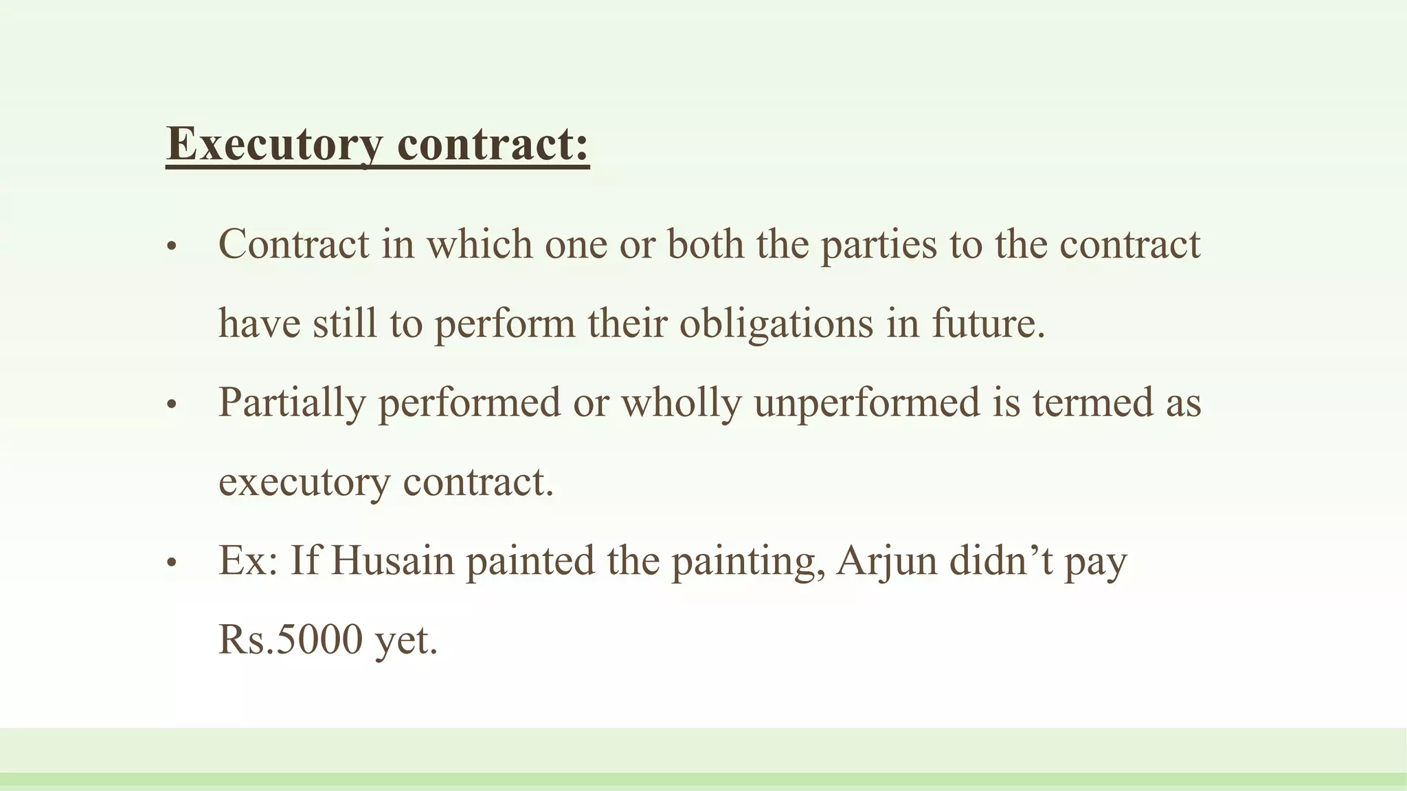 Types of Contracts | PPTX