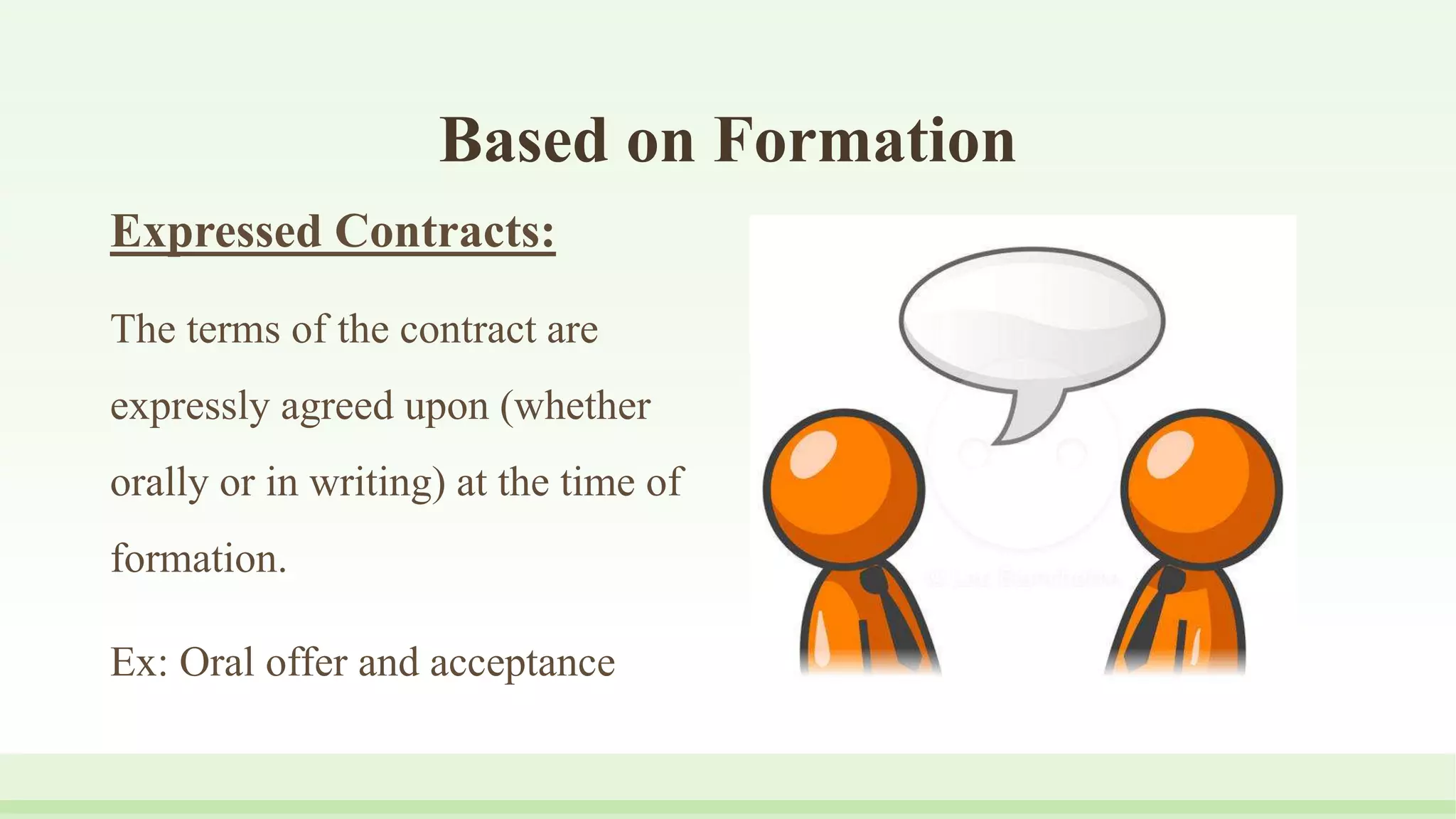 Types of Contracts | PPTX