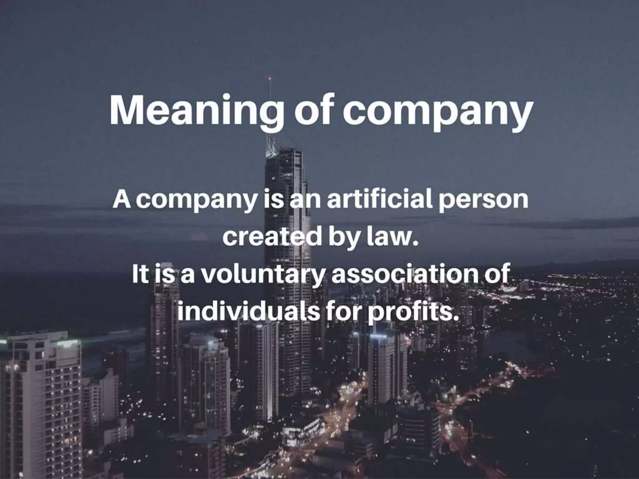 types of companies | PPTX