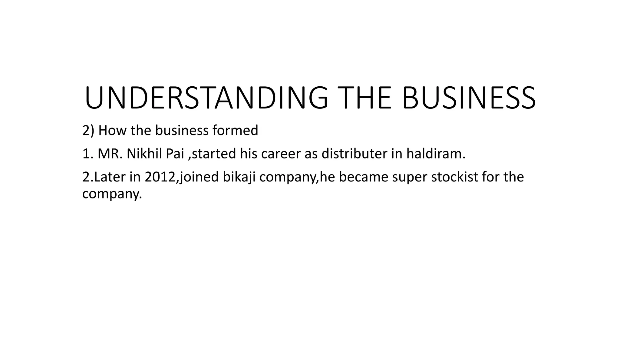 Blaws ppt bikaji overview and overlook info | PPTX