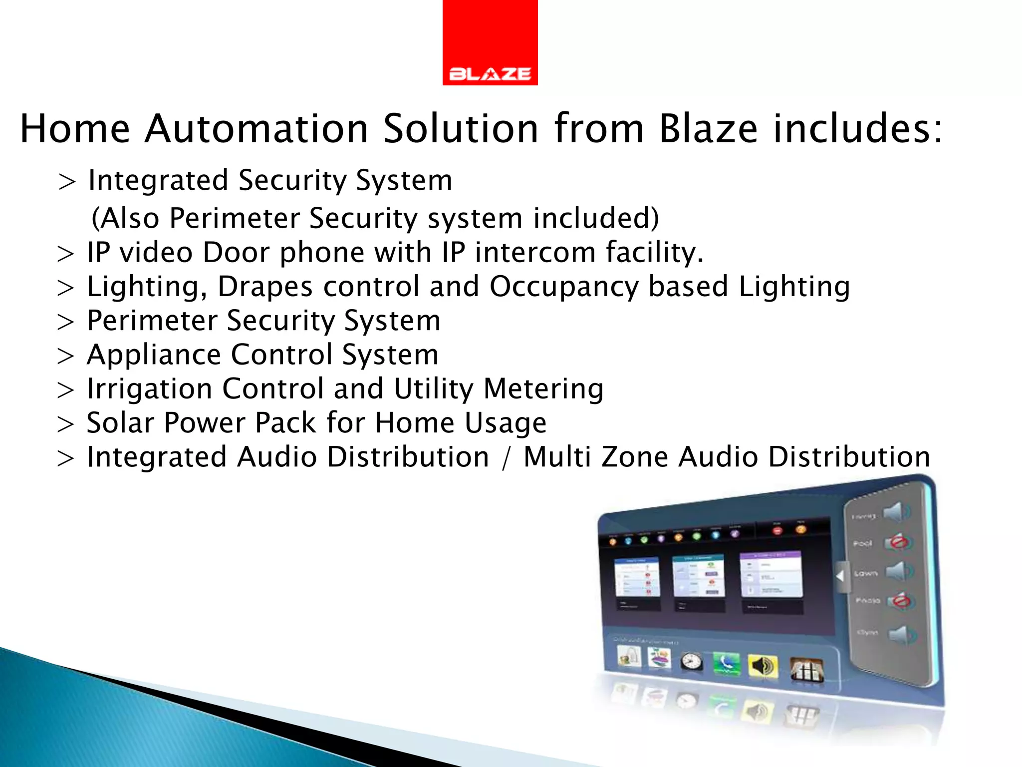 Blaze automation profile home automation | PPT