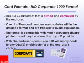 Blaze Automation Smart Card Authentication | PPT