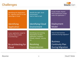 Cloud Migration Strategy - IT Transformation with Cloud | PDF