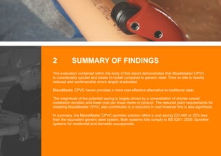 Cost Comparison of BlazeMaster CPVC vs Generic Steel for new build ...