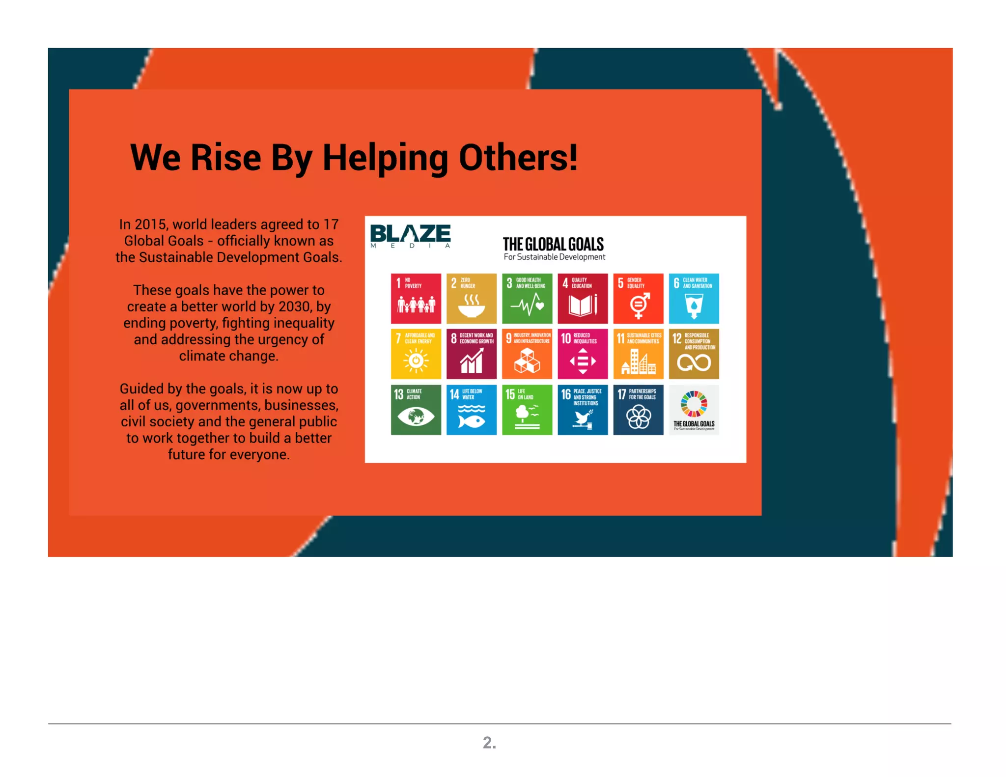 Blaze Media - We're Paying It Forward | PDF
