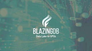 BlazingSQL & Graphistry - Netflow Demo | PPTX