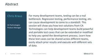 Blazing Fast Testing for Blazing Fast Apps | PPT | Free Download