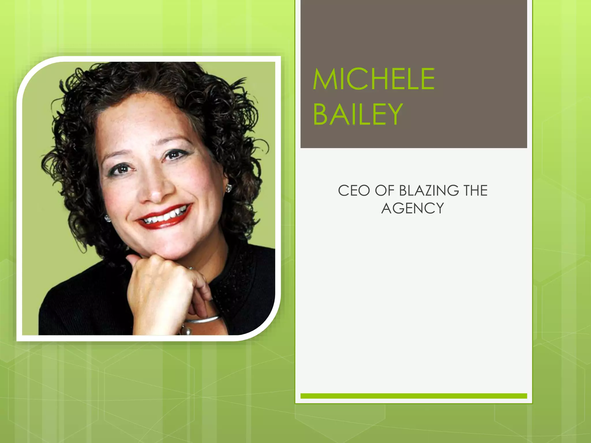 Michele Bailey Interview | PPTX