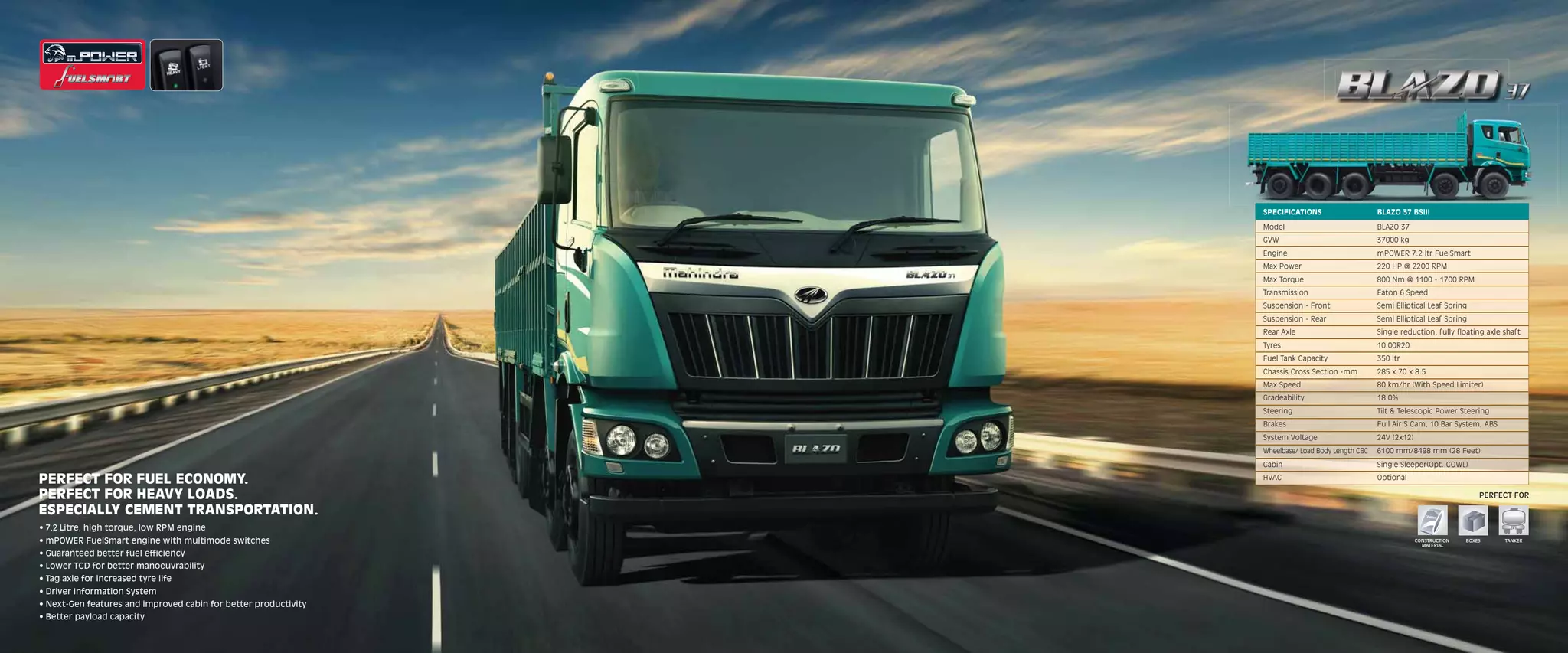 Mahindra Blazo brochure | PPT