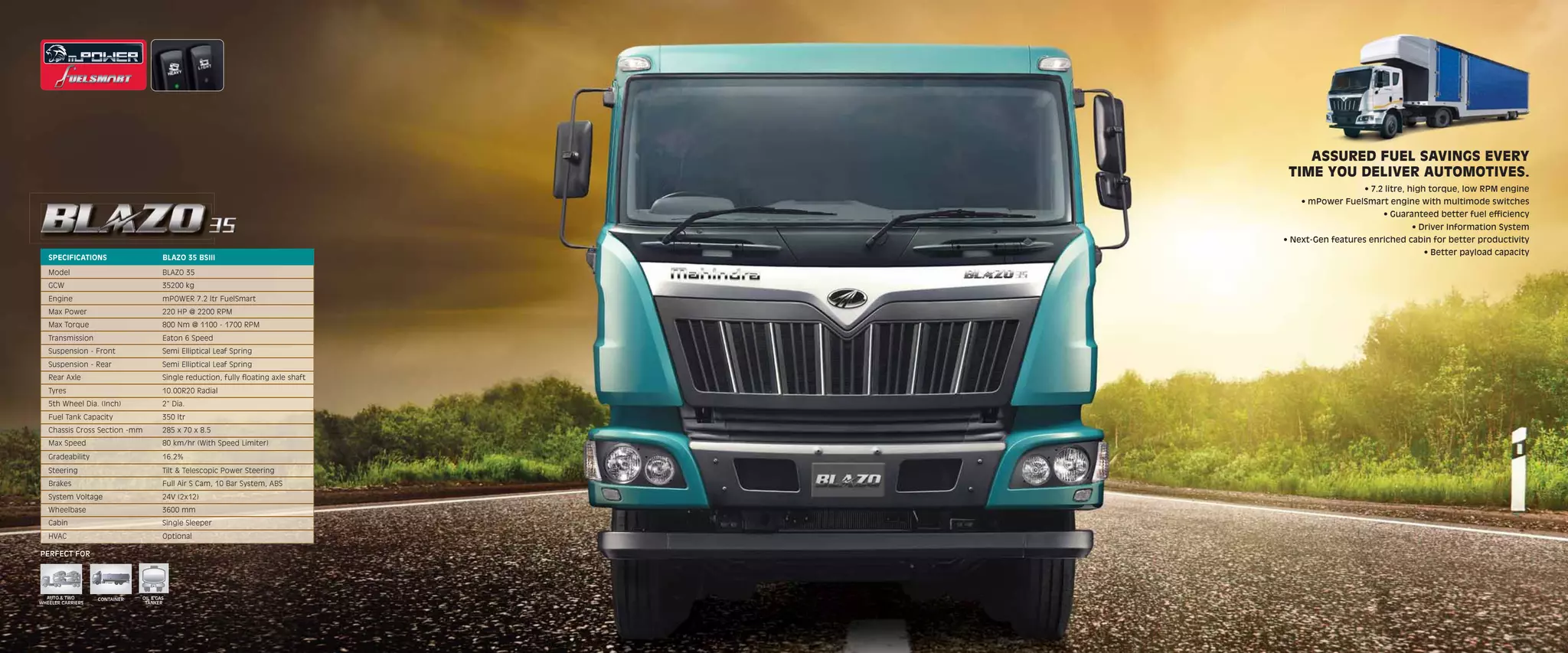 Mahindra Blazo brochure | PPT