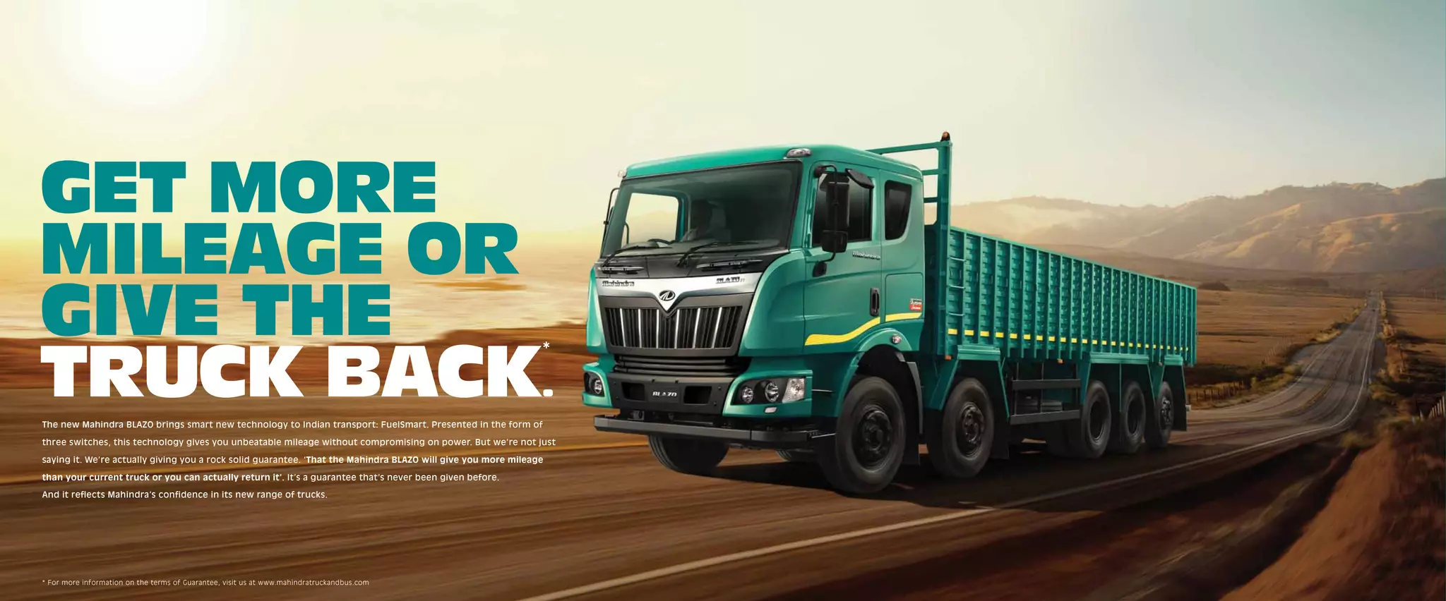 Mahindra Blazo brochure | PPT