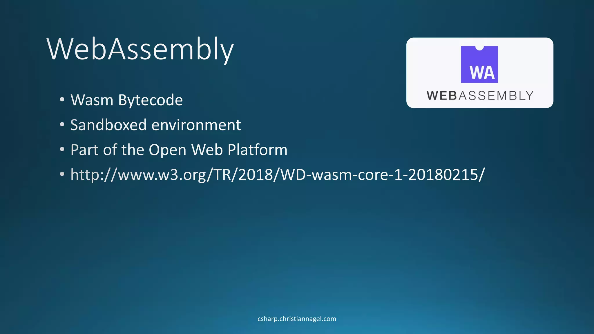 Blazor - The New Silverlight? | PPT