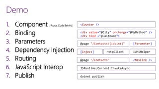 DevDay 2018 - Blazor | PPT