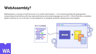 Blazor - La nueva Web? | PPTX