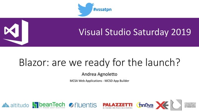 Blazor: are we ready for the launch? | PPT