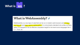 Blazor first look | PPT