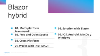 Introduction to Blazor Hybrid | PPTX