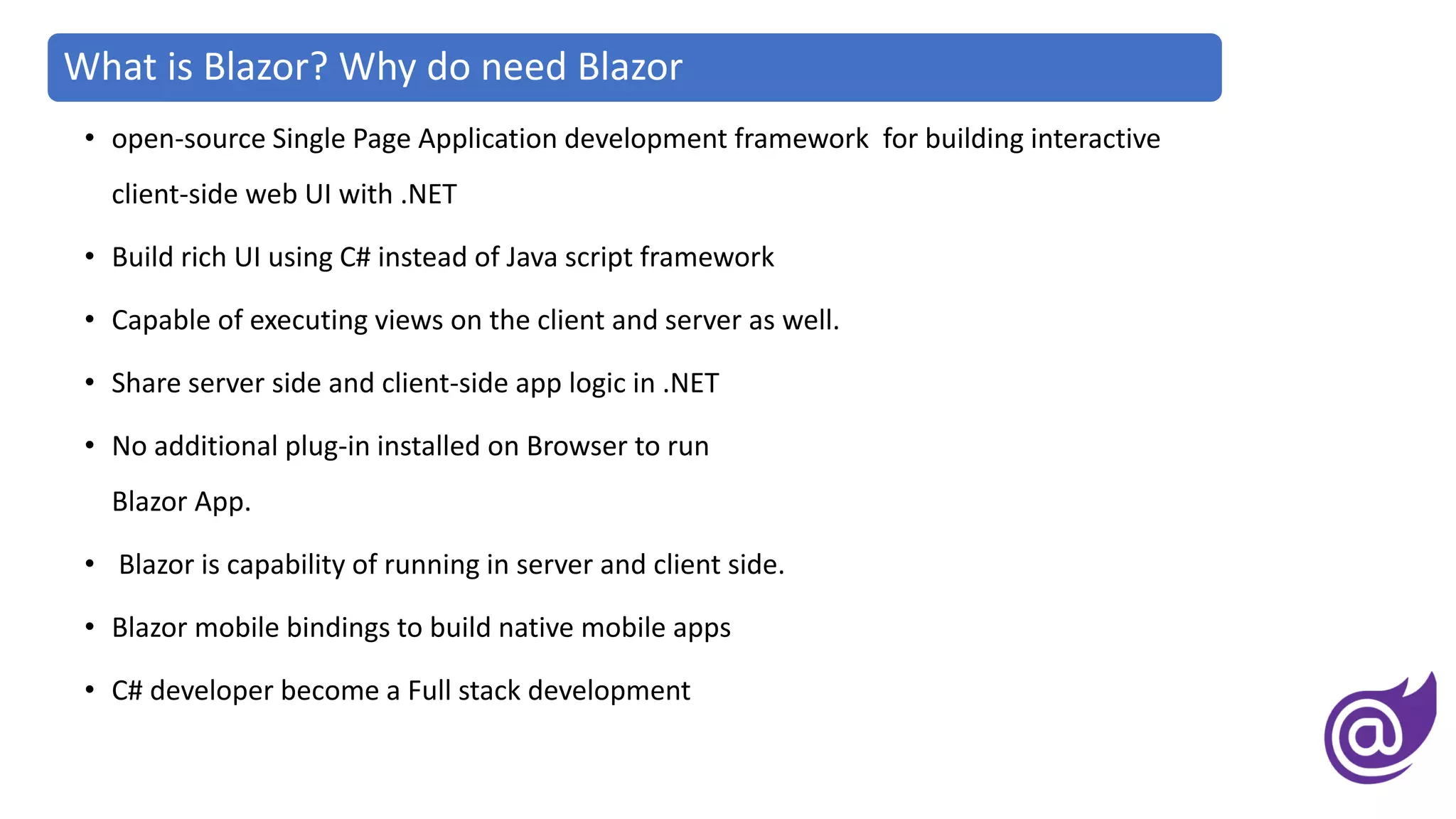 Blazor web apps | PPT | Free Download