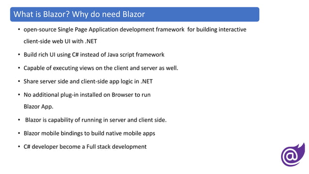 Blazor web apps | PPT | Free Download
