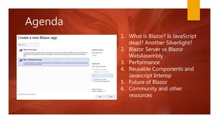 A Gentle Introduction to Blazor | PPTX