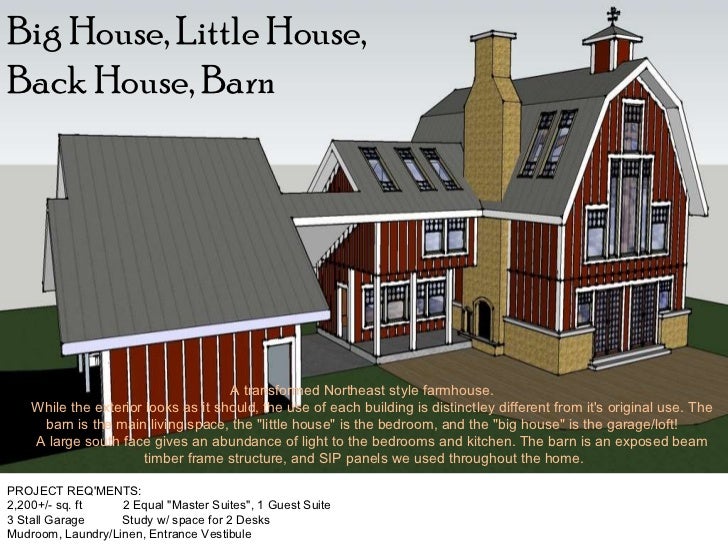 Big House, Little House, Back House, Barn