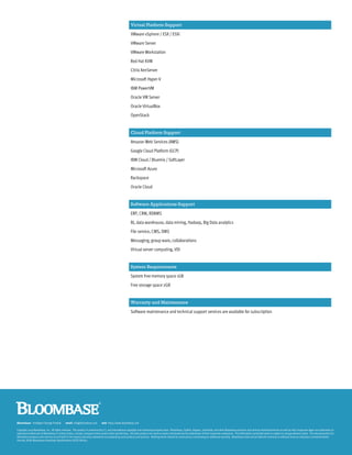 Bloombase StoreSafe Specifications | PDF | Data Storage and Warehousing | Computing