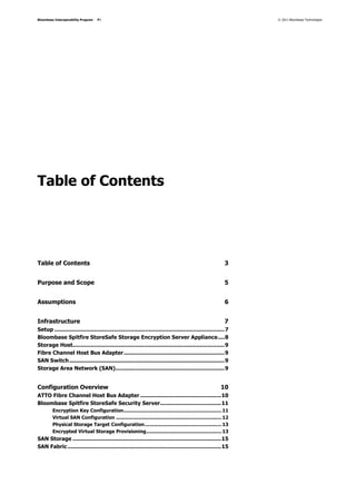 Interoperability of Bloombase Spitfire StoreSafe Security Server and ...